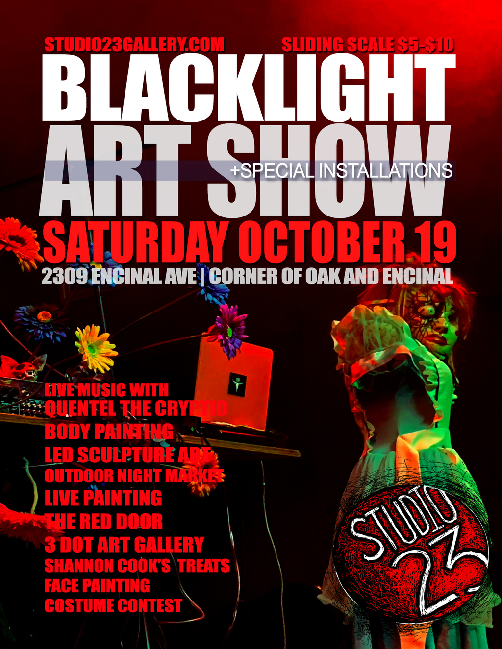 Black Light Art Show 2019 – ARTPUSH